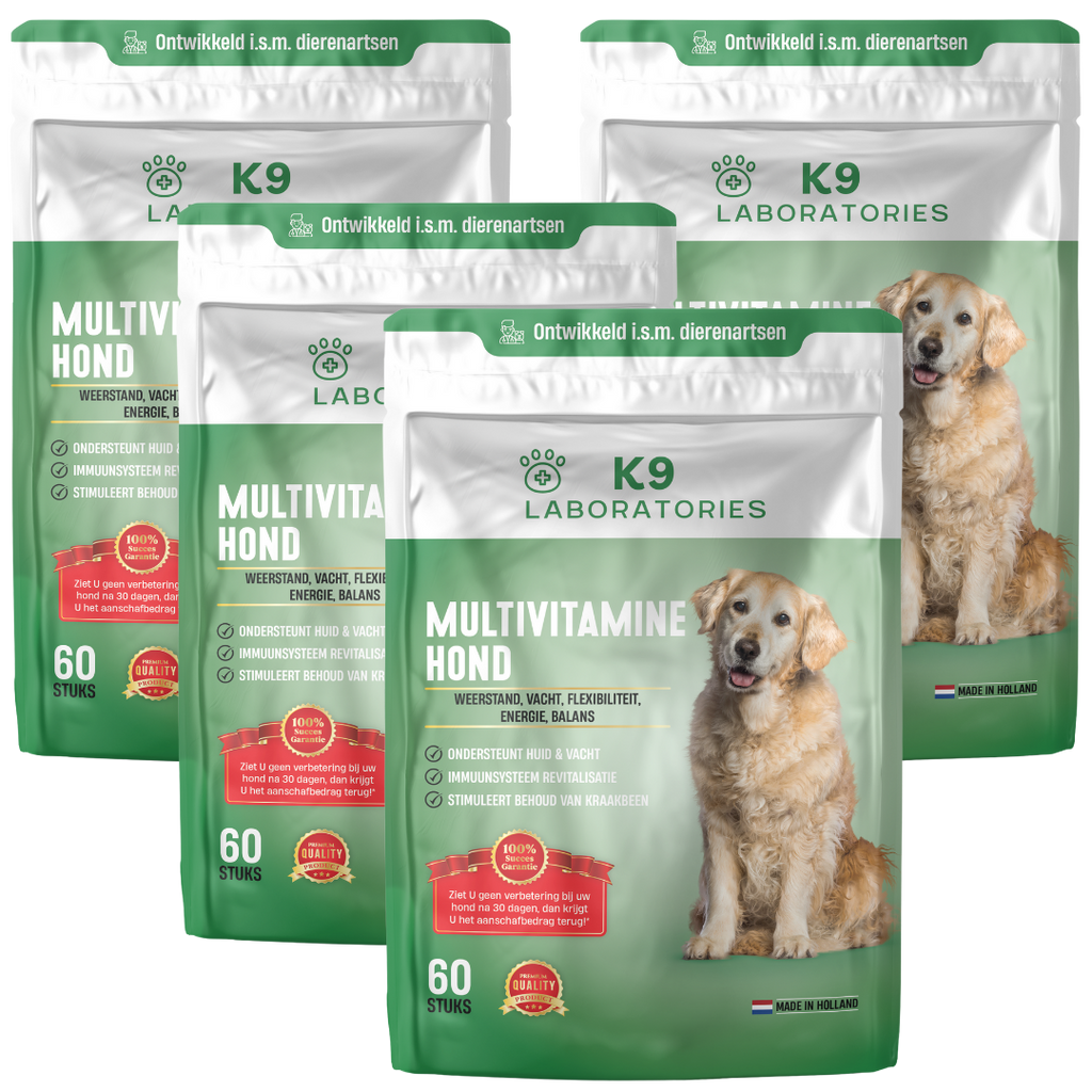 10-in-1 Multivitamine voor Honden - Complete Ondersteuning 60 stuks ...